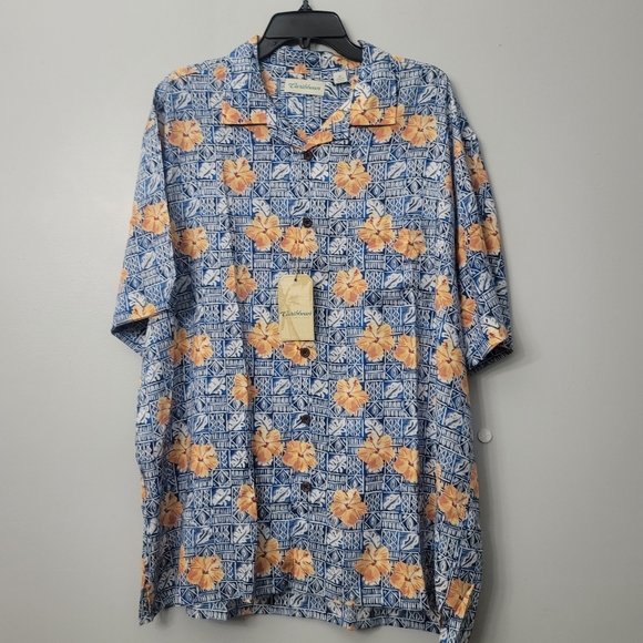 Caribbean | Shirts | Caribbean Floral Print Shortsleeve Shirt | Poshmark